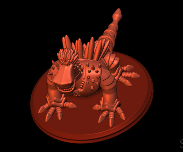 ArtStation - Nettlebrand - Dragon Rider 3D print model | Resources