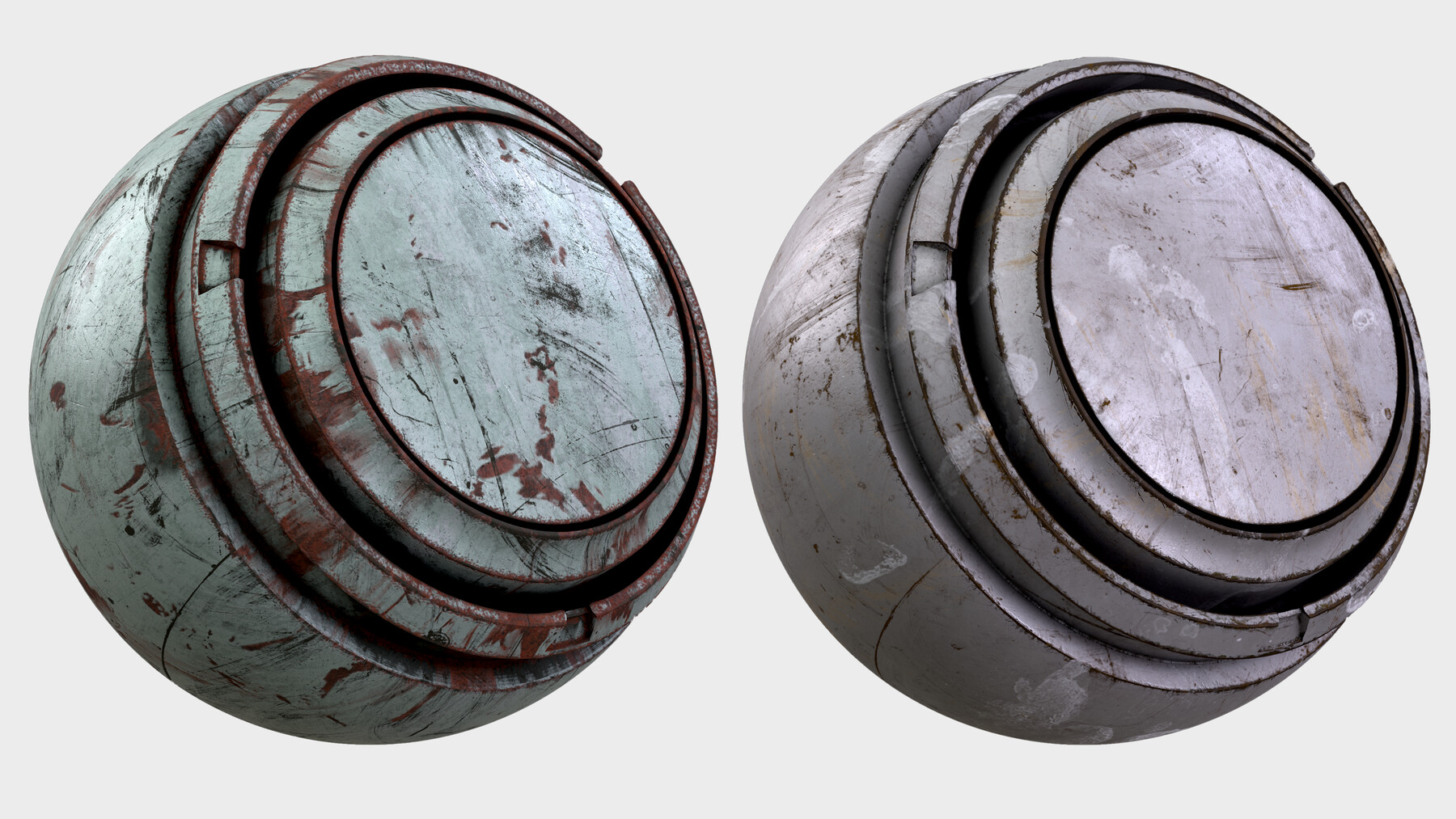 ArtStation - Metal Smart Materials-VOL 01 | Game Assets