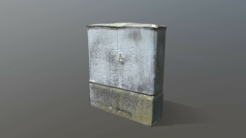 ArtStation - Electric Box Asset | Game Assets