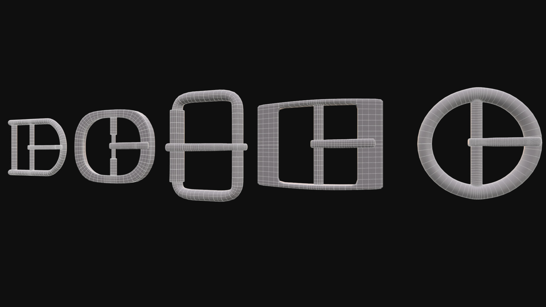 ArtStation - Pack of Buckles 2 / Zbrush IMM | Brushes