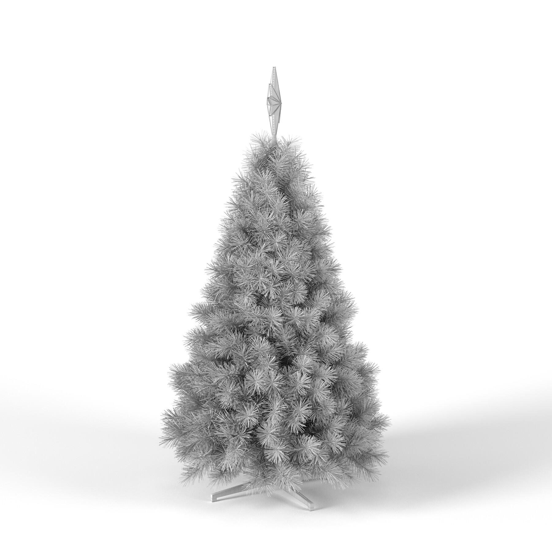 ArtStation - Tree-Christmas Tree with Animated Lights - Set 2 | Resources