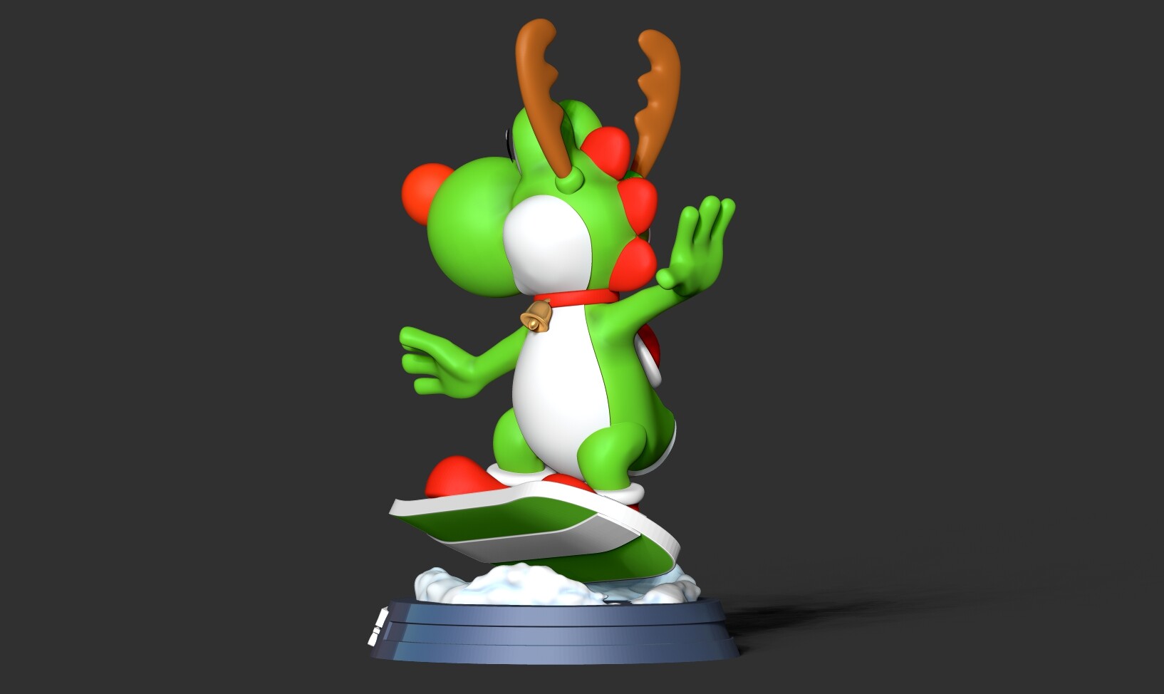 ArtStation - Yoshi with Christmas | Resources