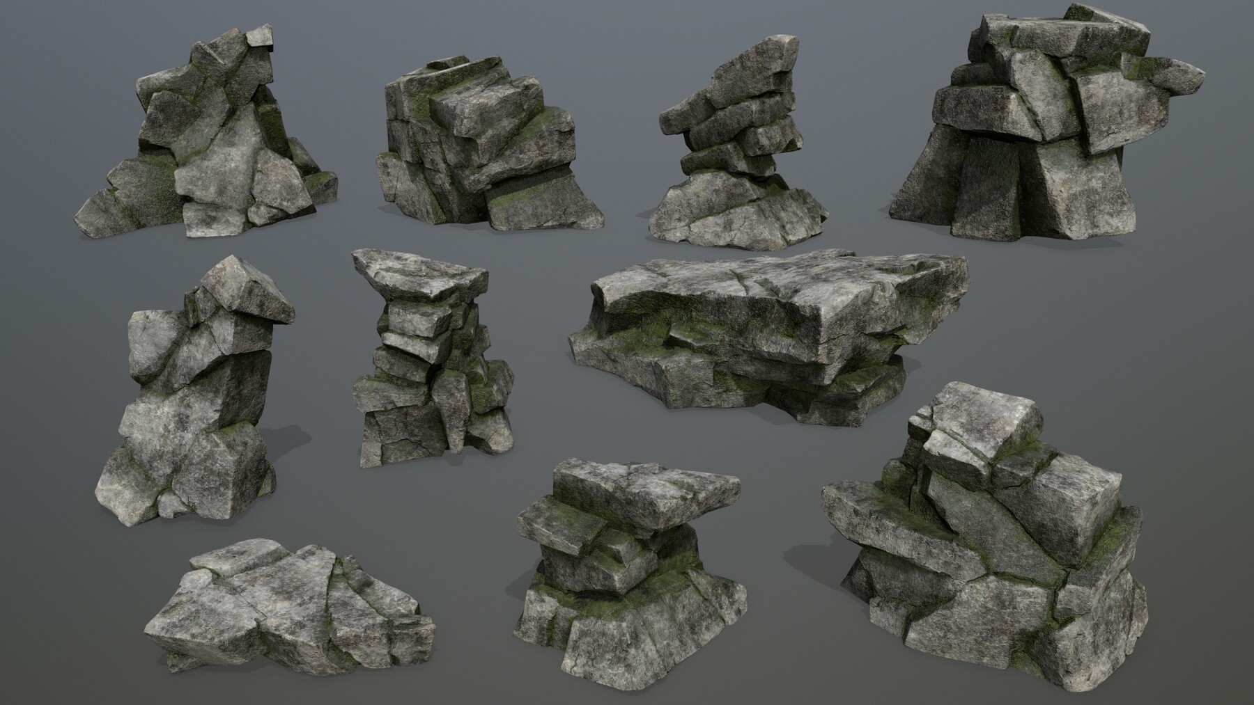 ArtStation - rocks | Game Assets
