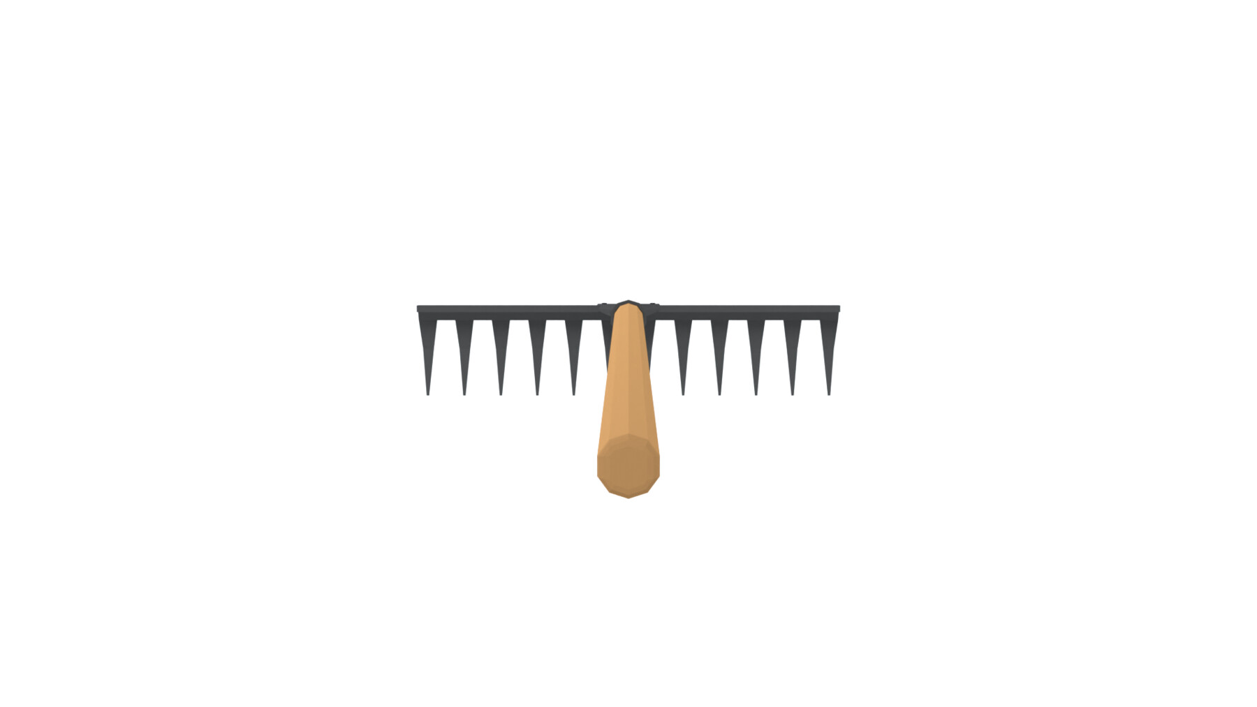 ArtStation - Low Poly Cartoon Rake | Game Assets