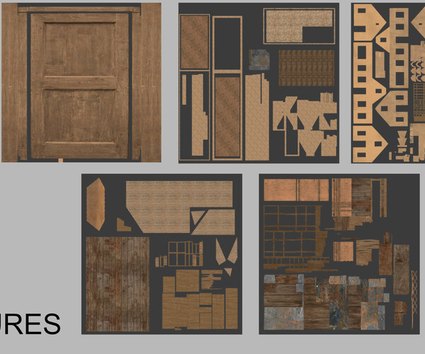 ArtStation - old house | Game Assets