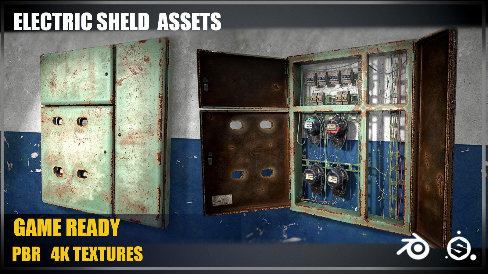 ArtStation - electrical shield assets | Game Assets