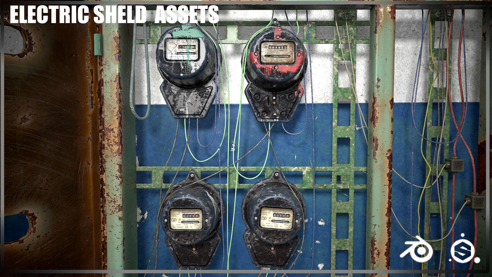 ArtStation - electrical shield assets | Game Assets