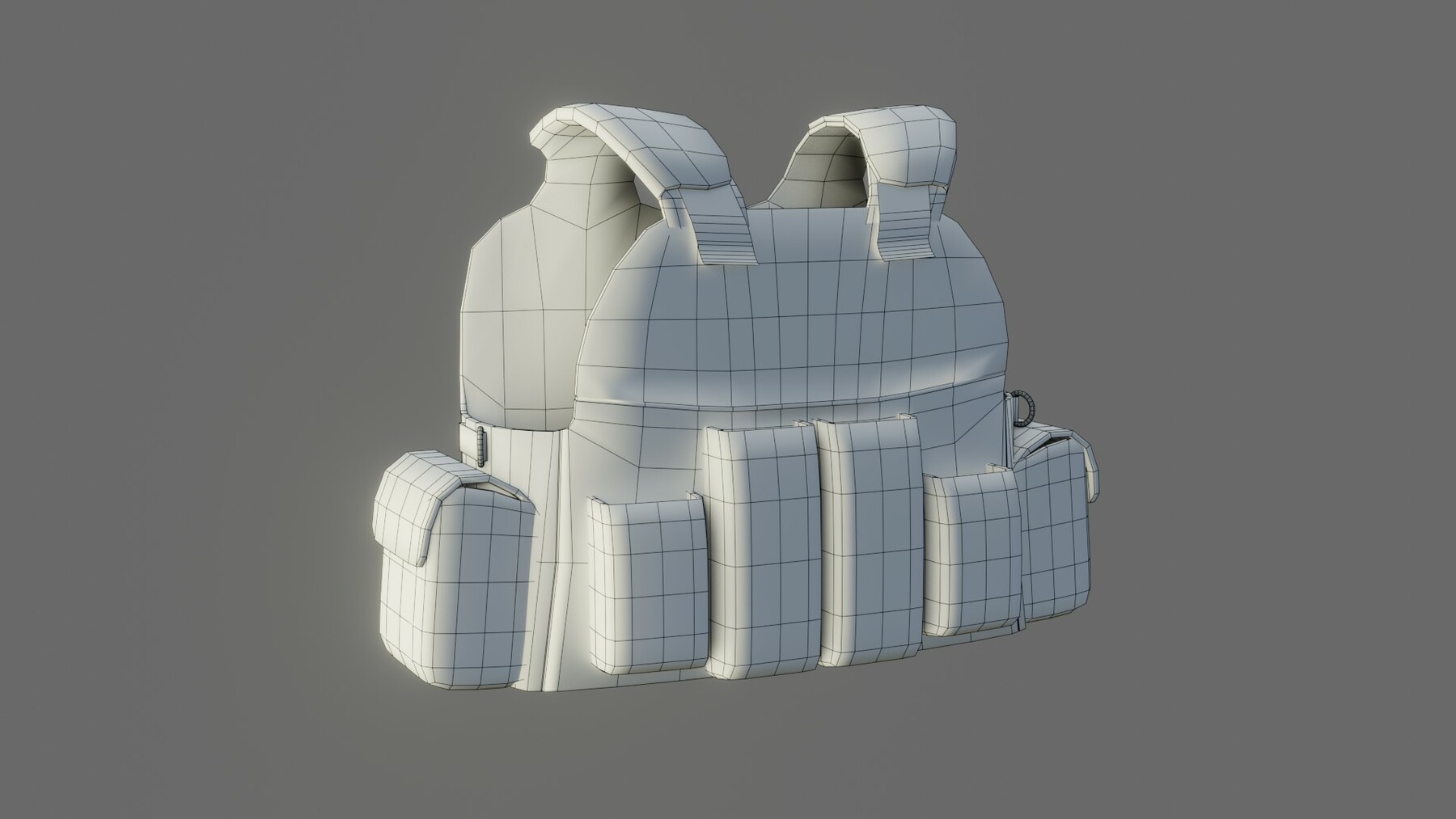 ArtStation - Bullet Proof Vest -Low Poly - Game Ready | Game Assets