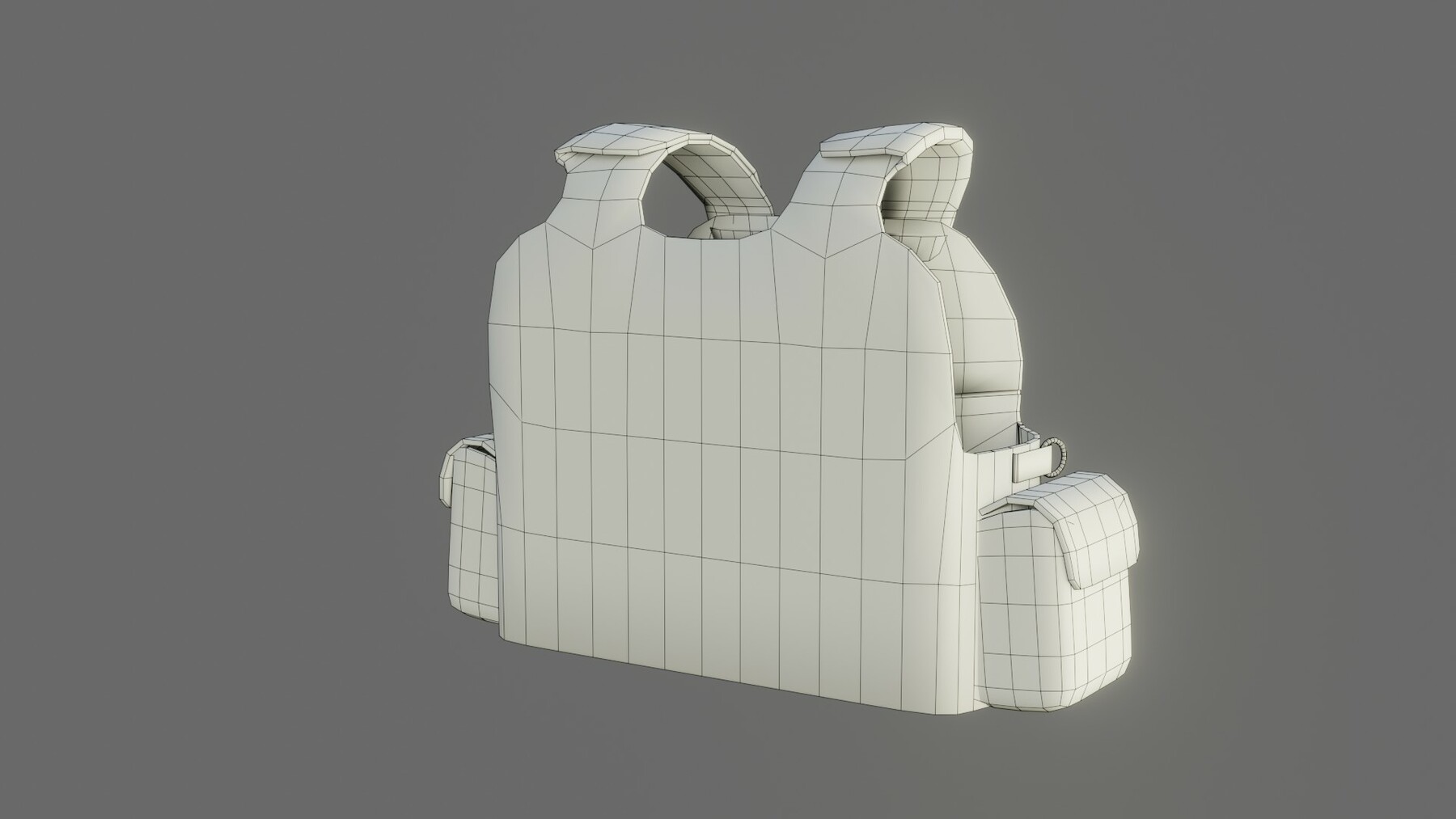 ArtStation - Bullet Proof Vest -Low Poly - Game Ready | Game Assets