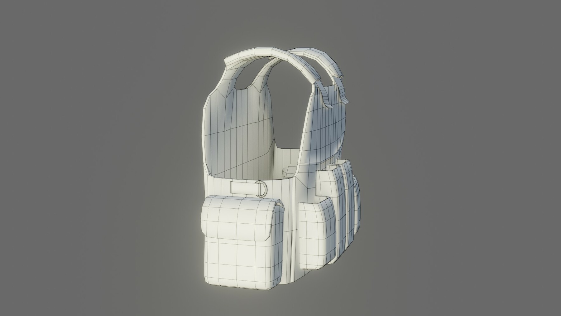 ArtStation - Bullet Proof Vest -Low Poly - Game Ready | Game Assets