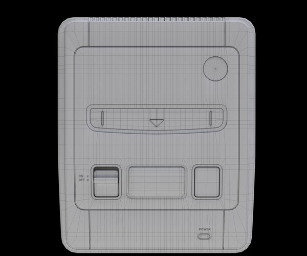 ArtStation - Super Nintendo Entertainment System | Game Assets