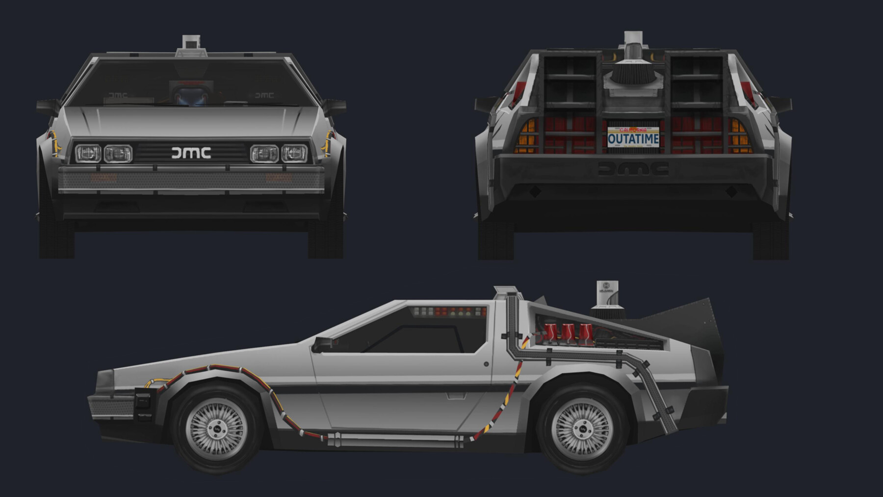 ArtStation - BTTF characters | Game Assets