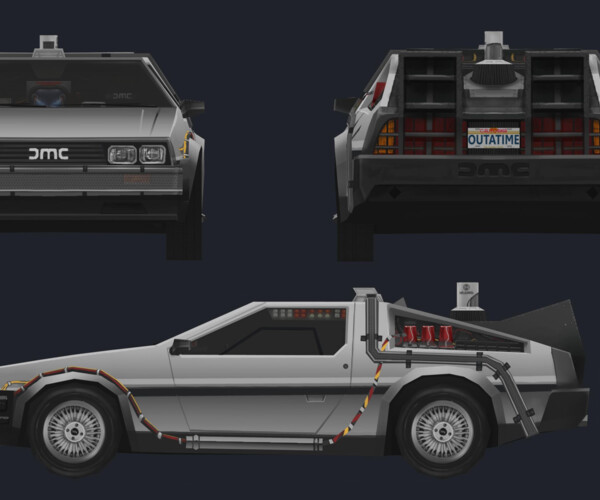 ArtStation - BTTF characters | Game Assets