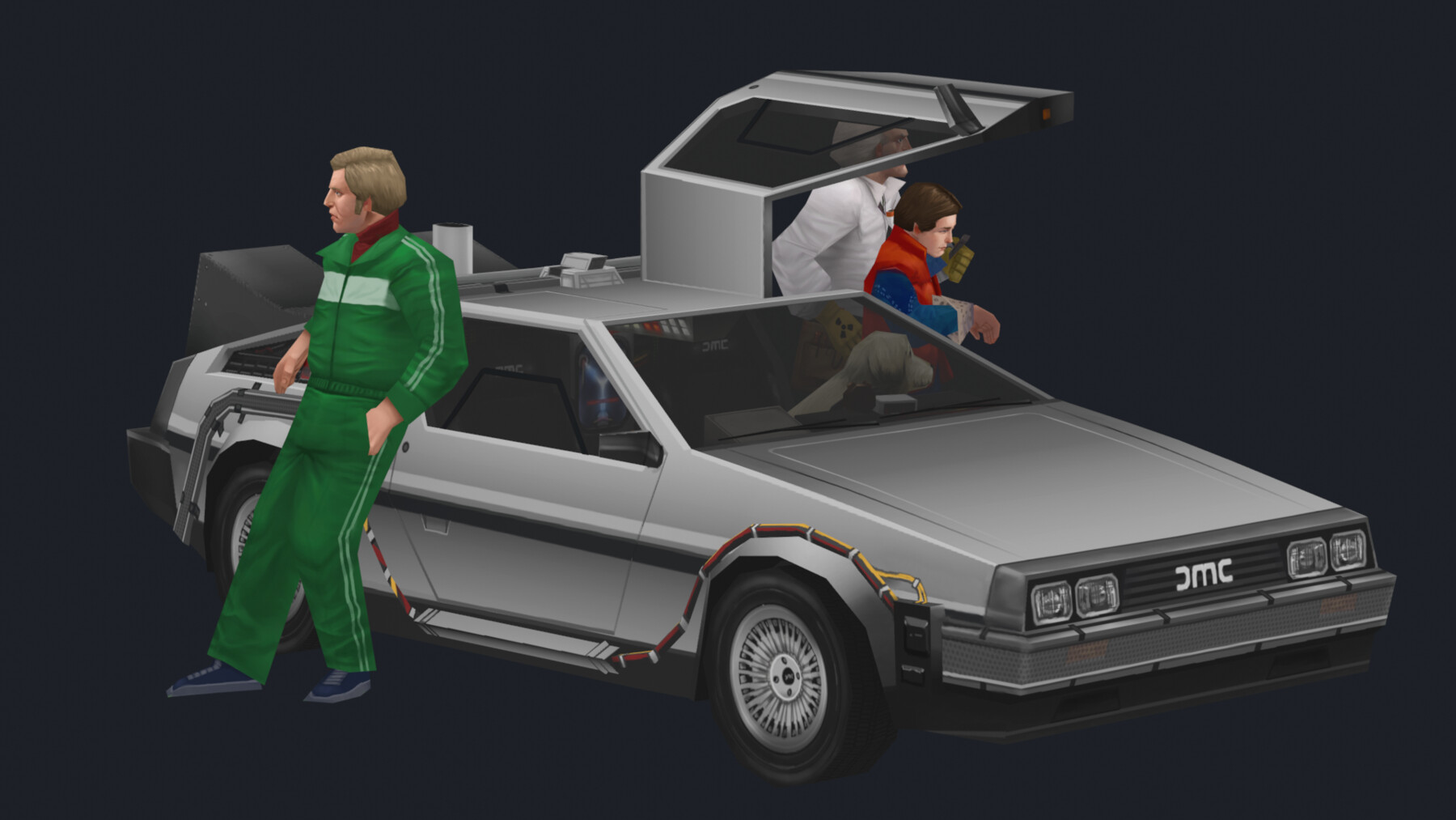 ArtStation - BTTF characters | Game Assets