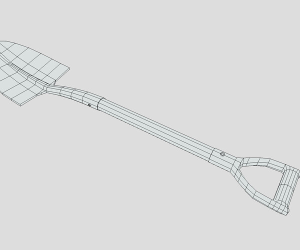 ArtStation - Low Poly Cartoon Shovel | Game Assets