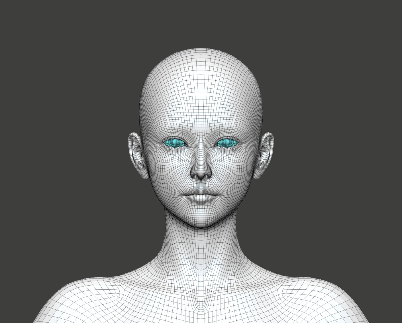 ArtStation - Female 03 Base Mesh | Resources