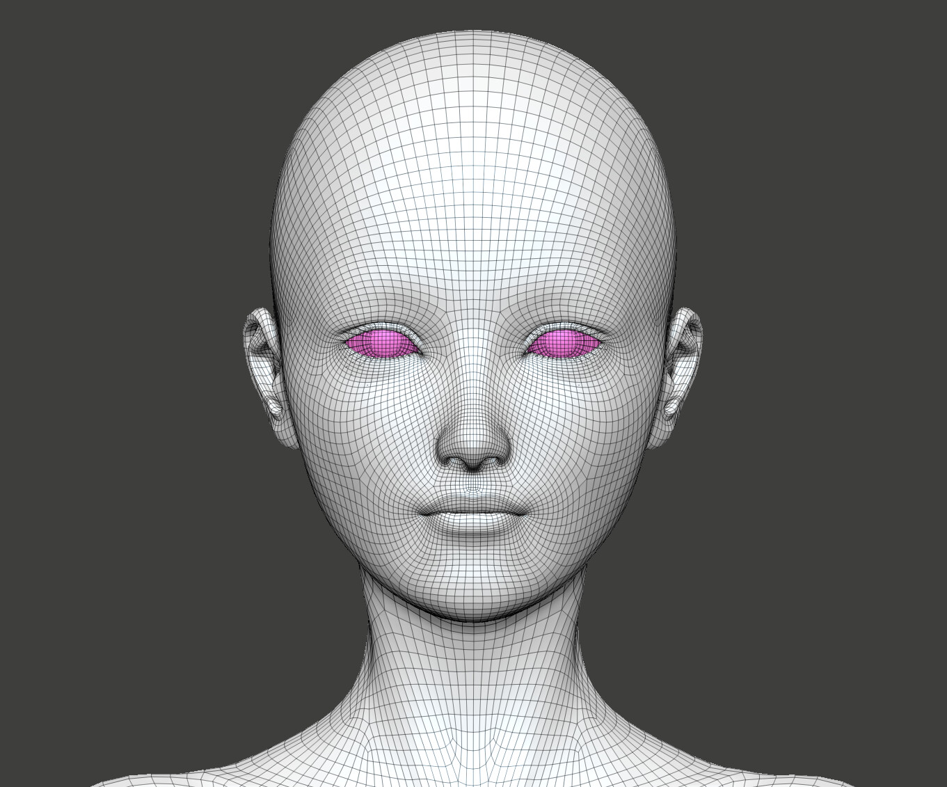 ArtStation - Female 04 Base Mesh | Resources