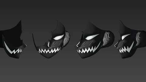 ArtStation - Devil Mask | Game Assets