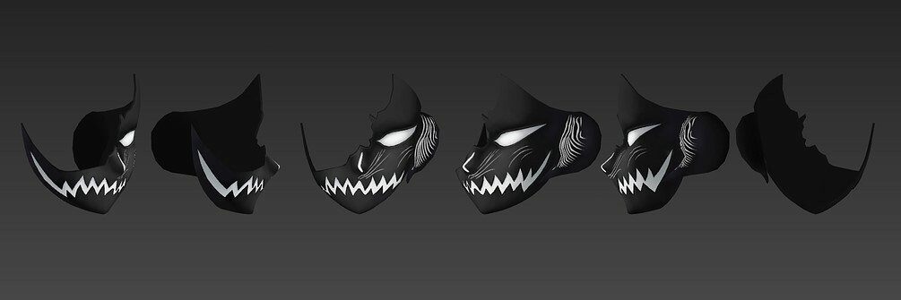 ArtStation - Devil Mask | Game Assets