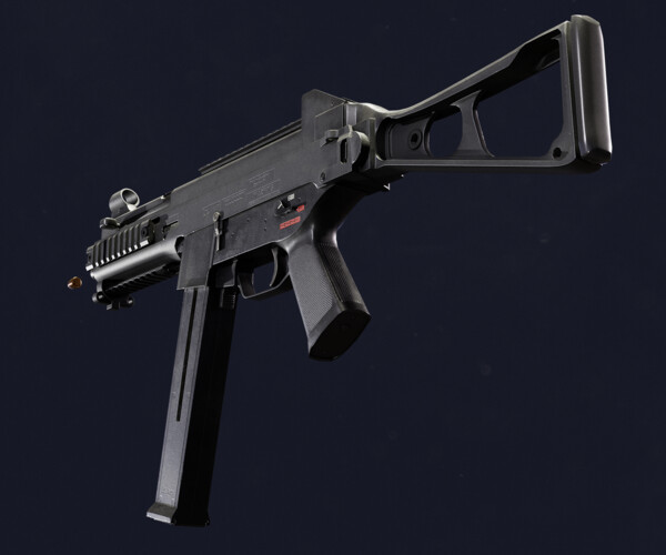 ArtStation - HK UMP 45 | 3D Model | Low Poly | 4K Textures | PBR | Game ...