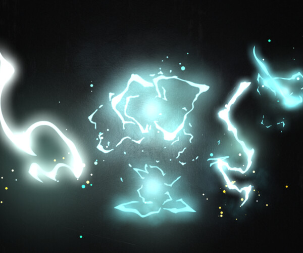 ArtStation - The 2D Animations Vol.2 - Lightning | Game Assets