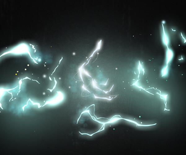 ArtStation - The 2D Animations Vol.2 - Lightning | Game Assets