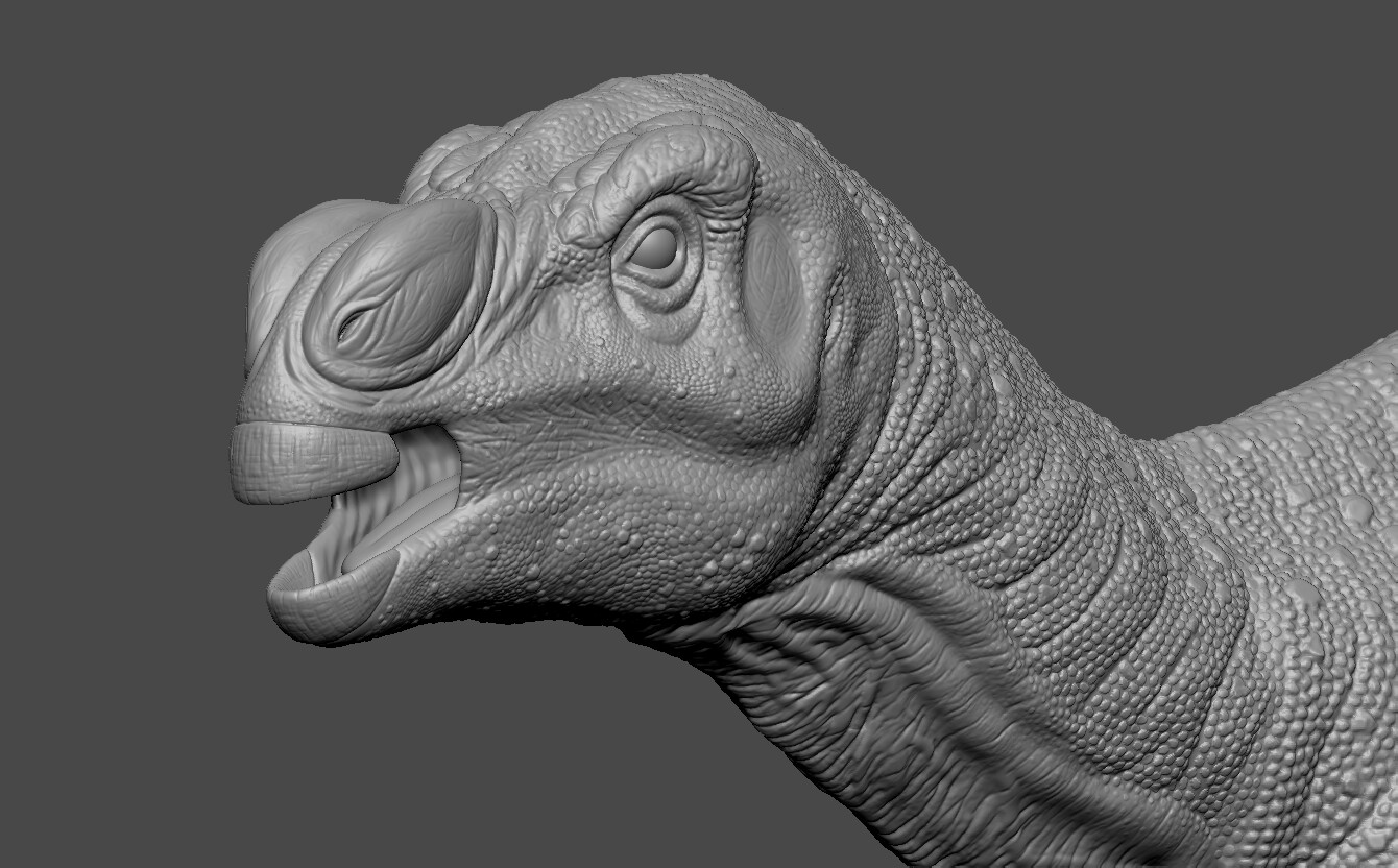 ArtStation - Muttaburrasaurus Dinosaur | Resources