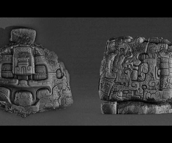 ArtStation - Mayan Stone 05 PBR 4K | Game Assets