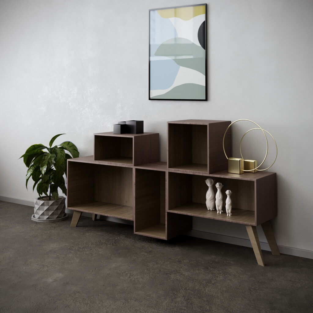 ArtStation - Post modern cabinet | Game Assets