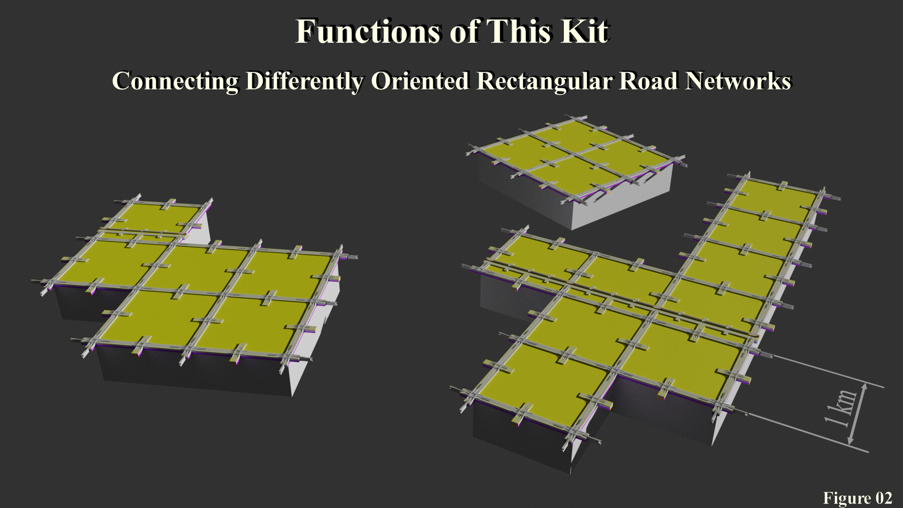 ArtStation - Building Blocks for Modern City Scenes – Kit 03 | Game Assets