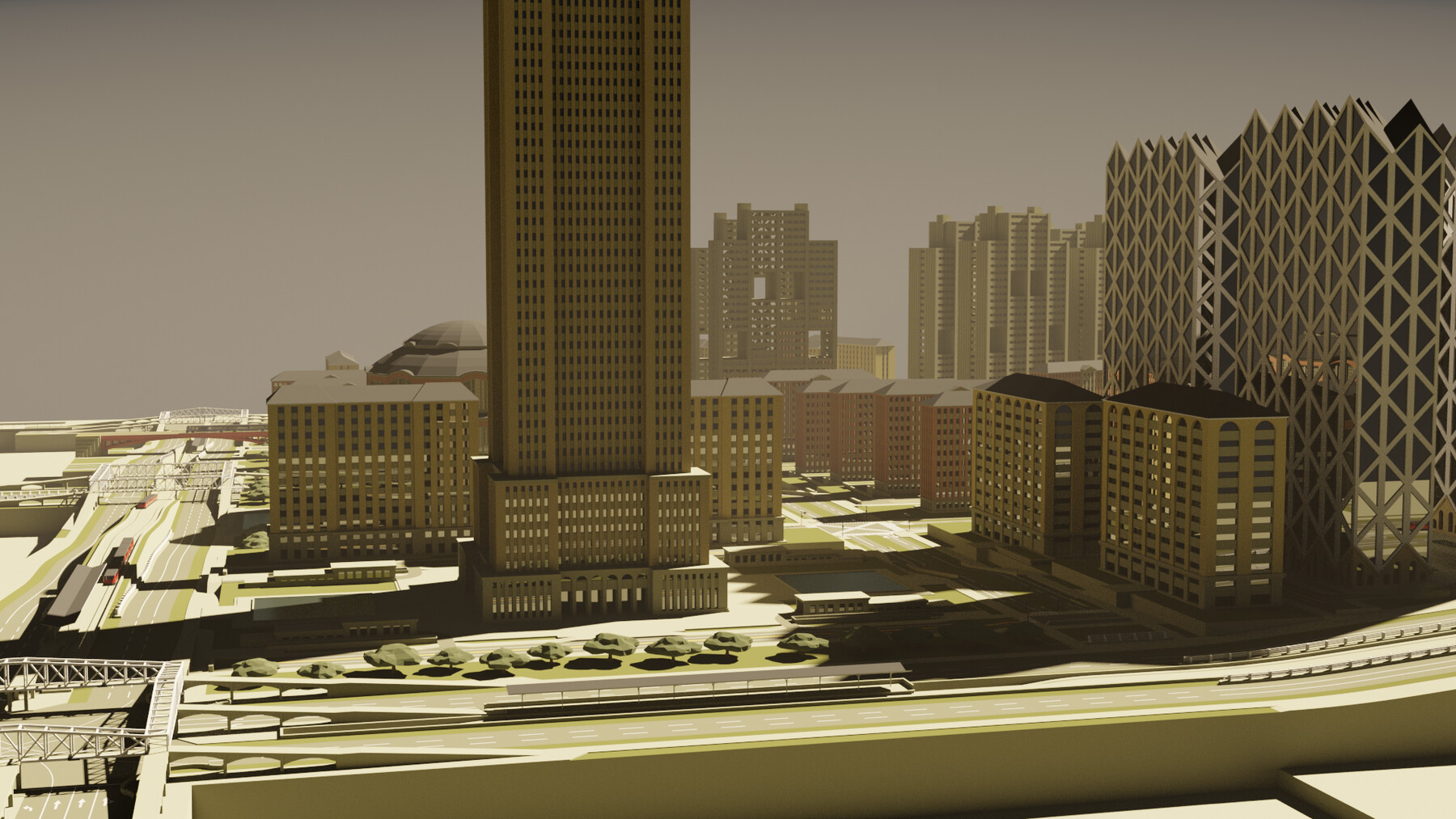 ArtStation - Building Blocks for Modern City Scenes – Kit 03 | Game Assets