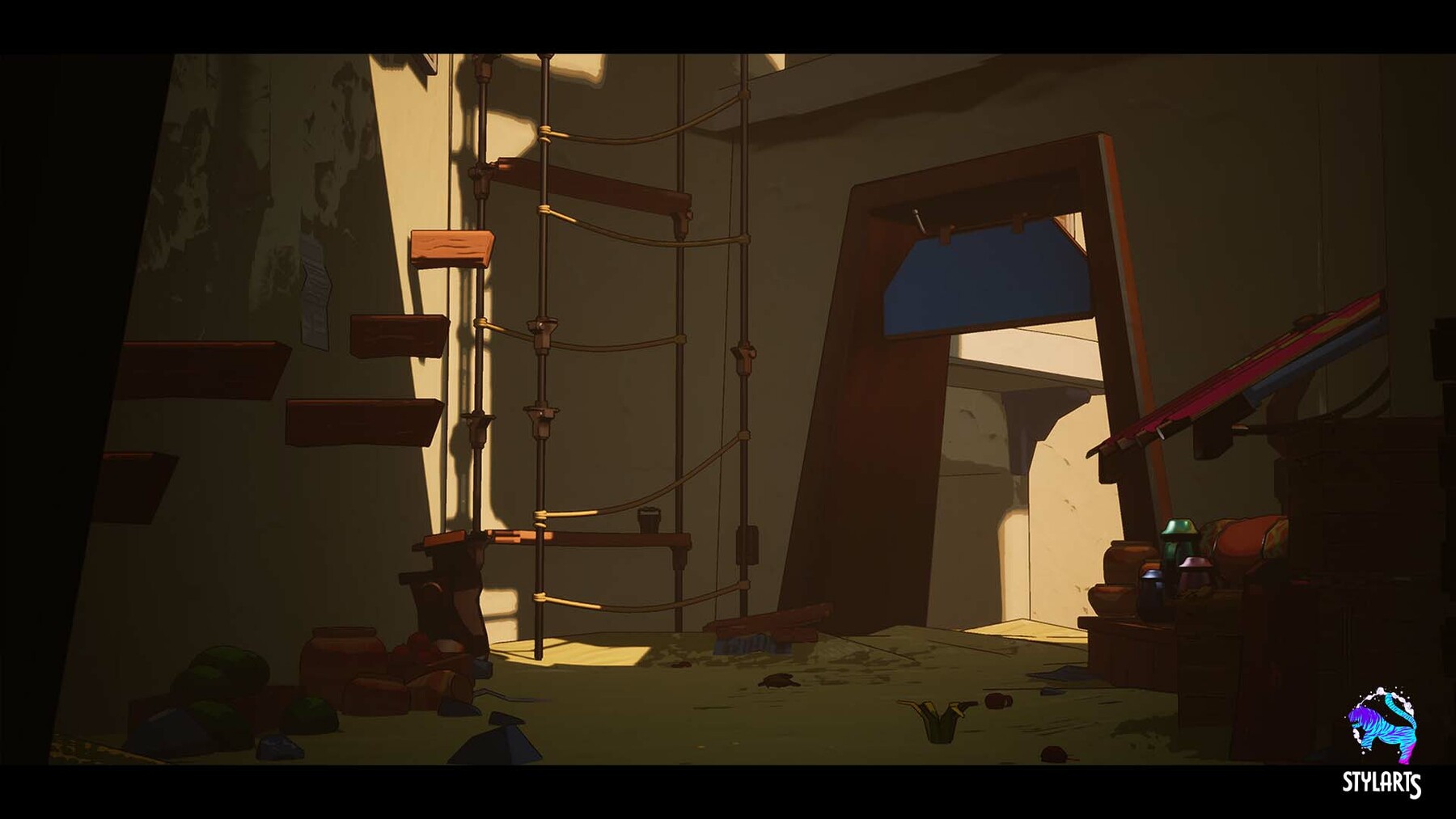 ArtStation - Stylized Indian City | Game Assets