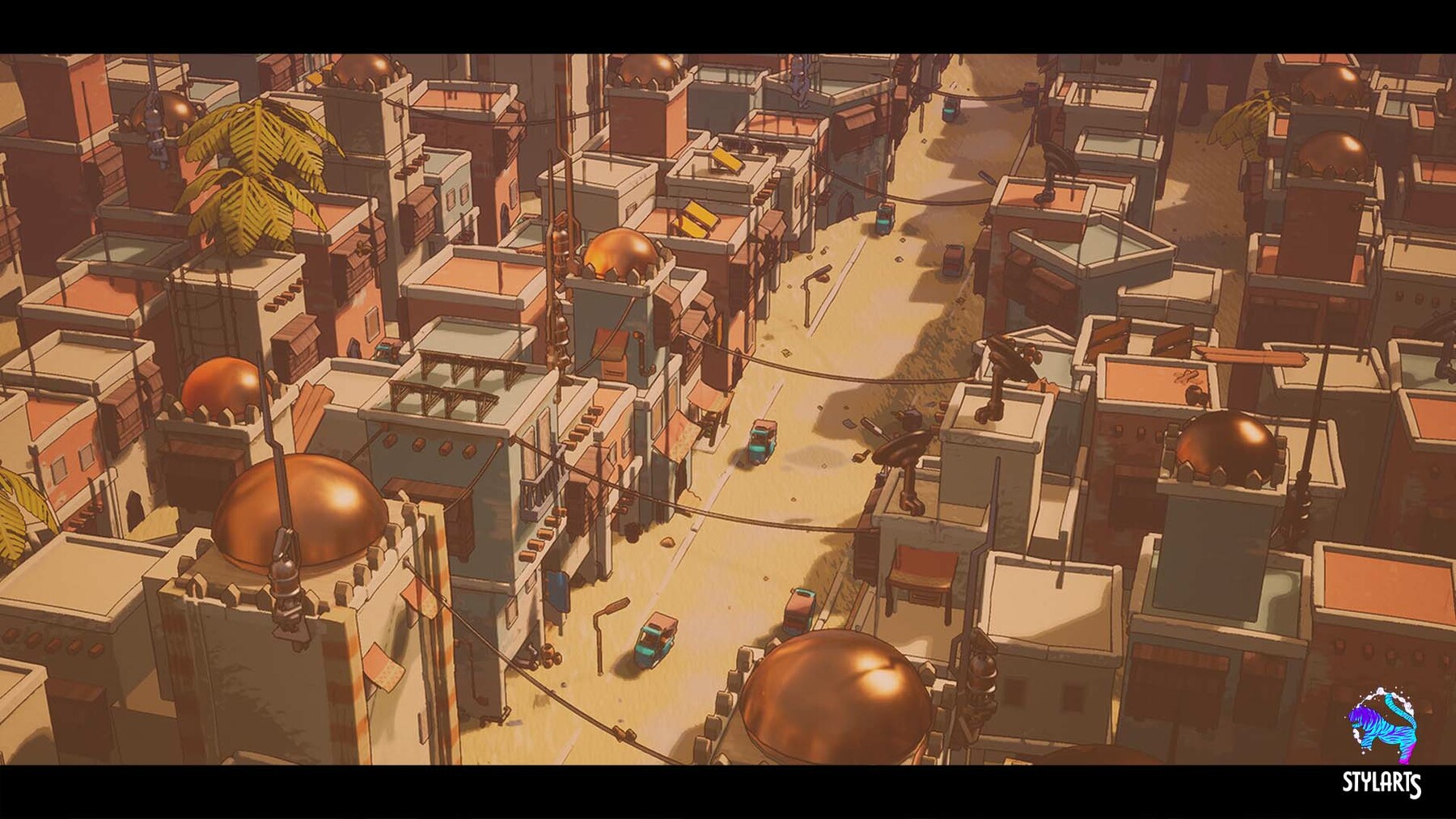 ArtStation - Stylized Indian City | Game Assets