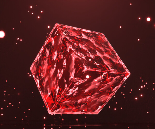 ArtStation - Animated cube 3D model | Resources