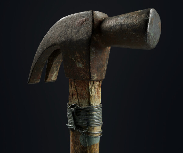 ArtStation - Old hammer | Game Assets