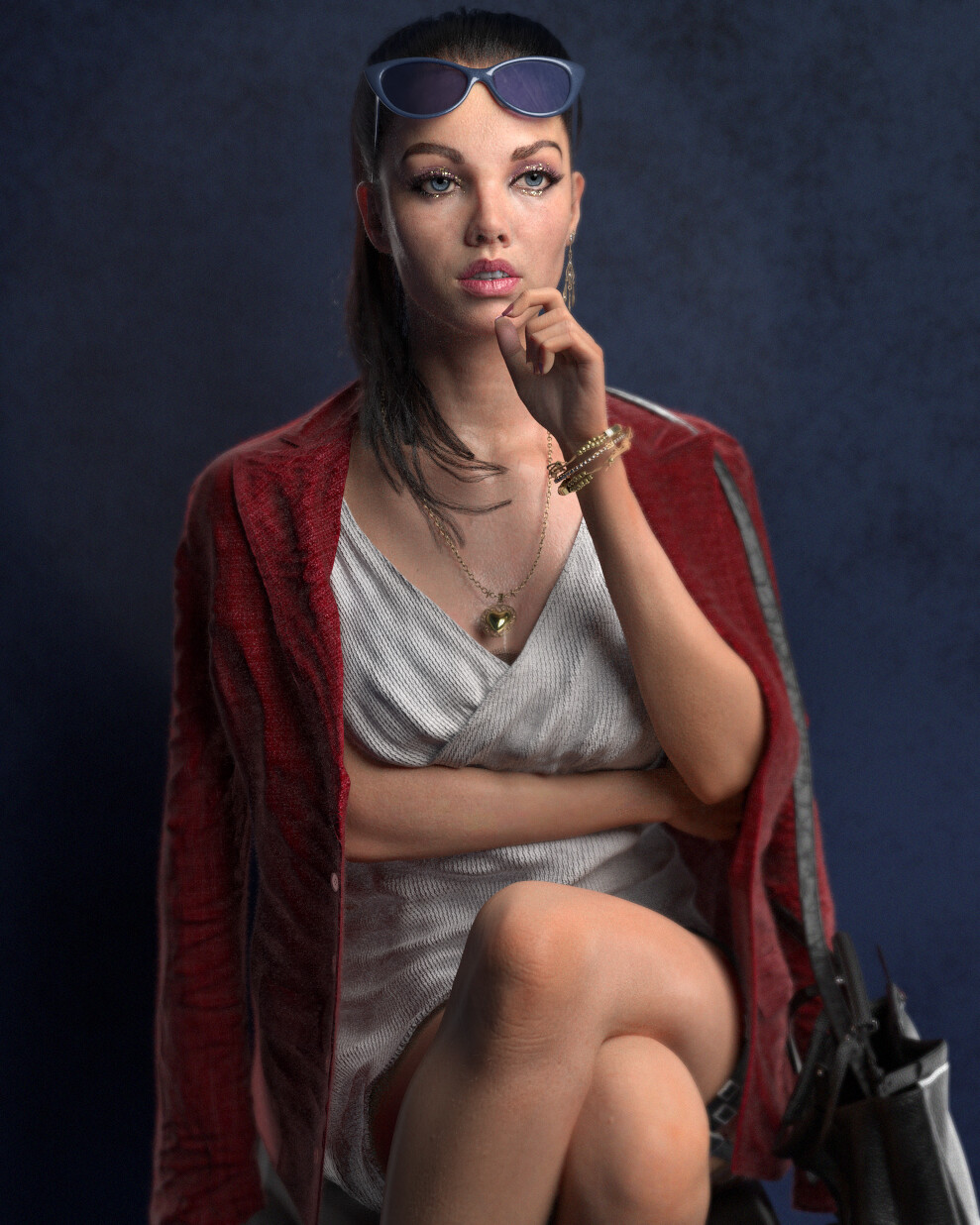 ArtStation - Zoe Free full maya scene | Resources