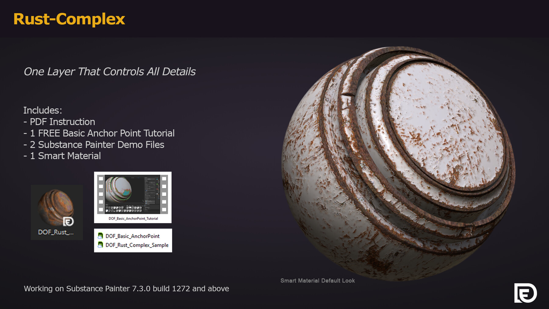 ArtStation - Rust-Complex Smart Material | Resources