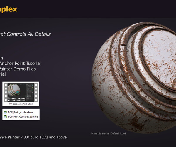 ArtStation - Rust-Complex Smart Material | Resources