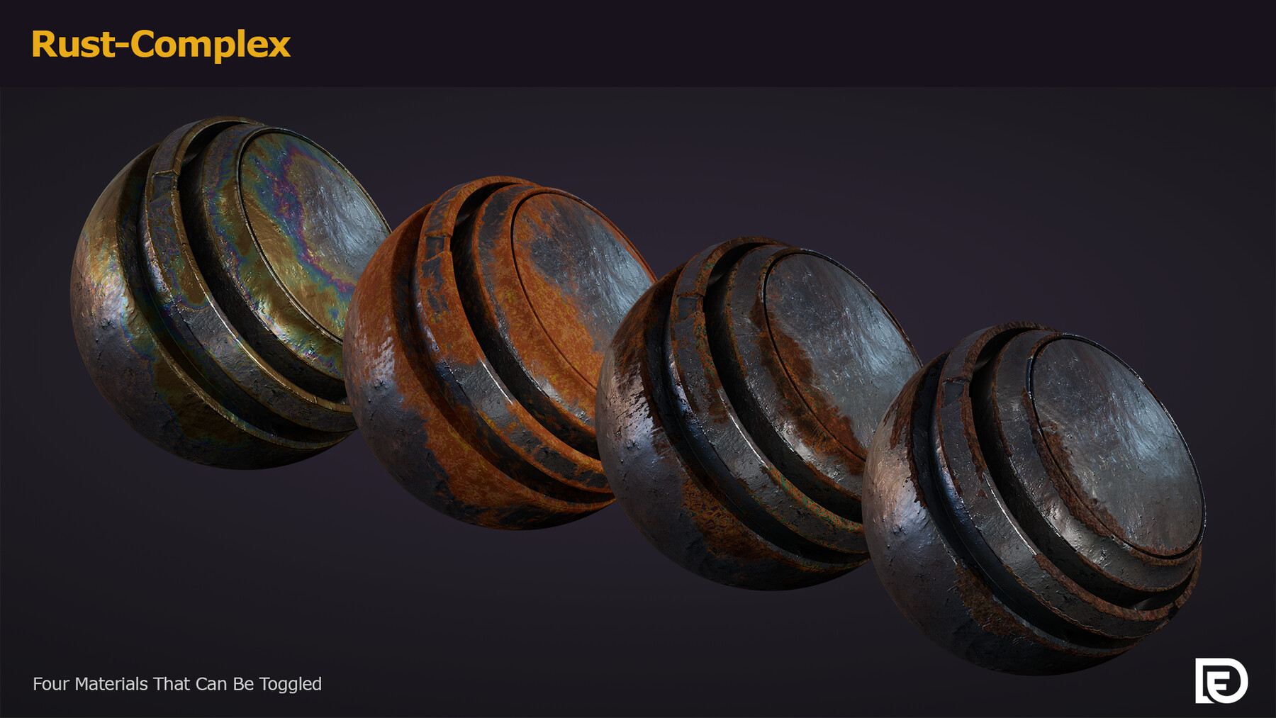 ArtStation - Rust-Complex Smart Material | Resources