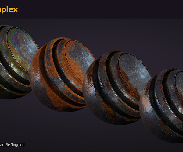 ArtStation - Rust-Complex Smart Material | Resources