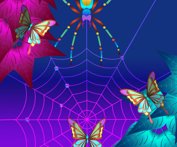 ArtStation - SPIDER EFFECT | Artworks