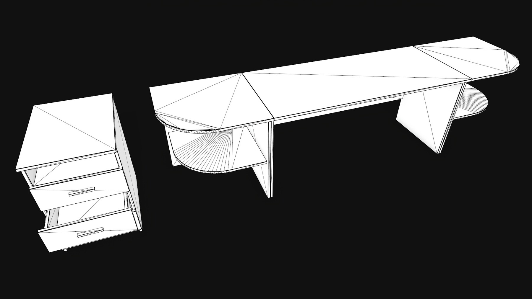 ArtStation - Office Desk | Game Assets
