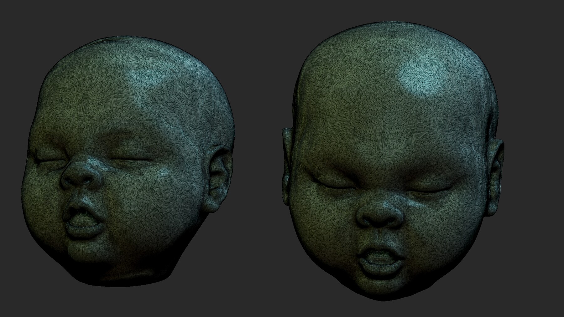 ArtStation - baby_head | Resources