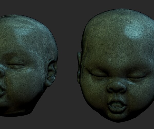 ArtStation - baby_head | Resources