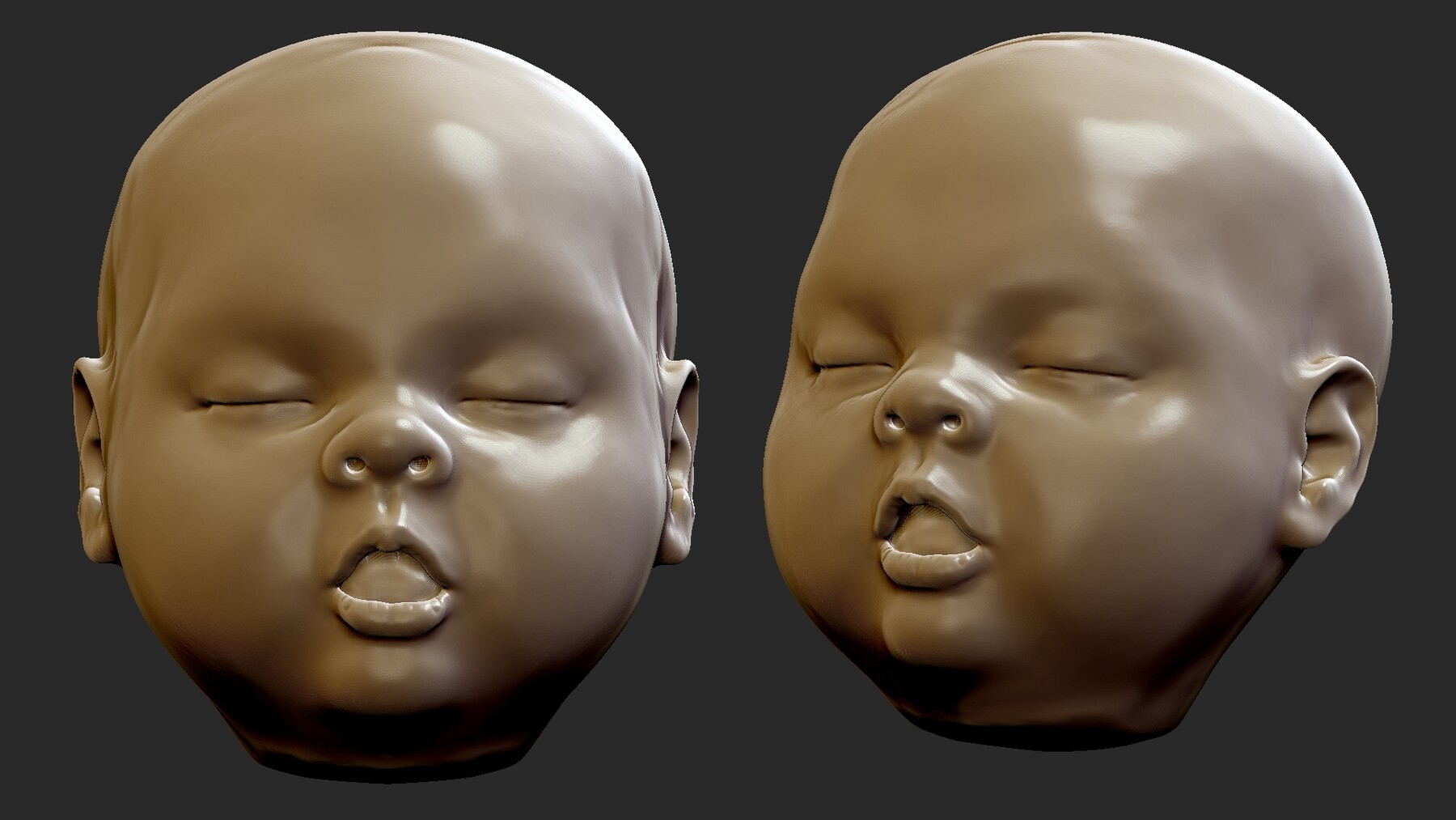 ArtStation - baby_head | Resources