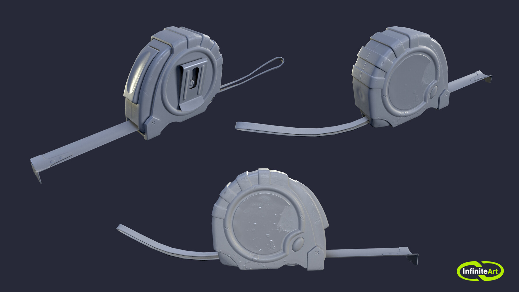 ArtStation - Tape Measure | Game Assets
