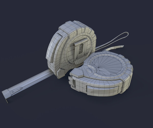ArtStation - Tape Measure | Game Assets