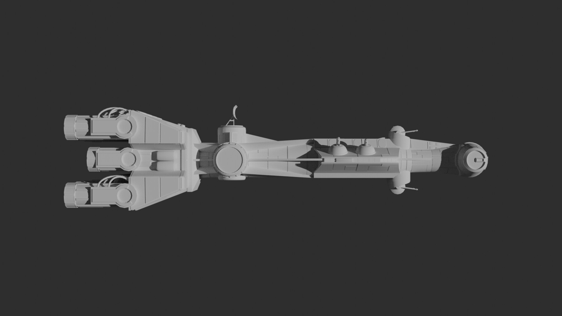 ArtStation - Star Wars CR90 Corvetta | Resources