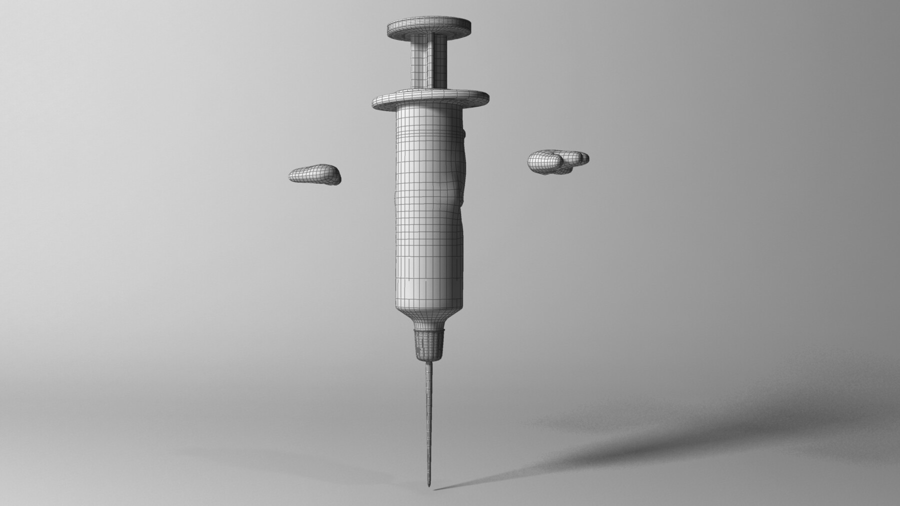 ArtStation - Cartoon Syringe Rigged | Resources