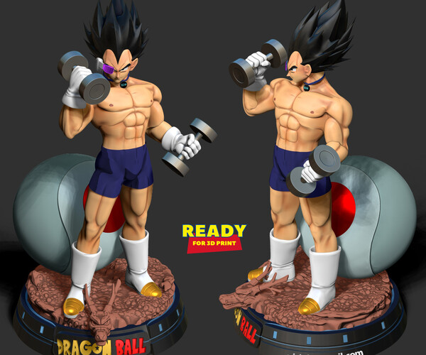 ArtStation - Vegeta with gym | Resources